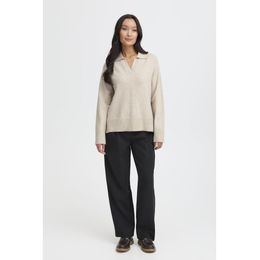 Fransa Strickpullover FRBITTE Loose fit in Limestone melange | Gr.: L