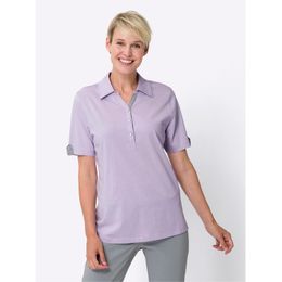 Sieh an! Poloshirt in flieder | Gr.: 46