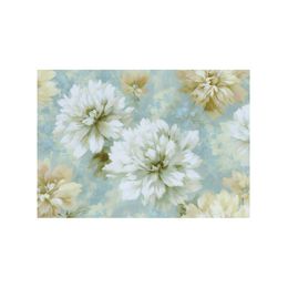 WALLARENA Fototapete Blumen in Blau | Gr.: 150 x 105 cm
