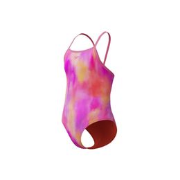 Speedo Schwimmanzug mit Print chlorbest&auml;ndig und schnelltrocknend in rosa | Gr.: 152