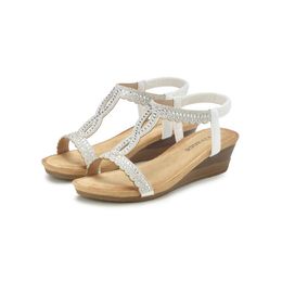 Vivance by Lascana Sandalette in wei&szlig; | Gr.: 39