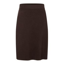 More & More More & More feiner, femininer Strickrock, Schlupfform in brown | Gr.: 36