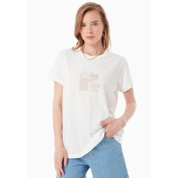 Organication T-Shirt "WOR19214" in Cremewei&szlig; | Gr.: M