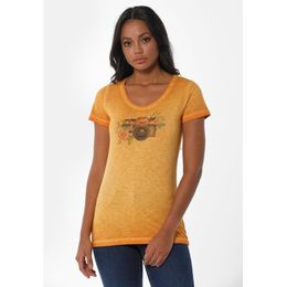 Organication T-Shirt "WOR13329" in Mango | Gr.: XL