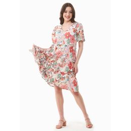 Organication Minikleid "WOR17423" in Blumengarten | Gr.: M