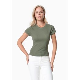Organication T-Shirt "TILLDA" in Oliv | Gr.: XL