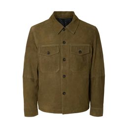 Selected Jacke 'SLHThom' Herren Gr&ouml;&szlig;e S oliv