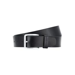 Pierre Cardin Lederg&uuml;rtel Basic in Schwarz | Gr.: 105 cm