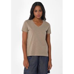 Organication T-Shirt "WOR13335" in Eichel | Gr.: XL