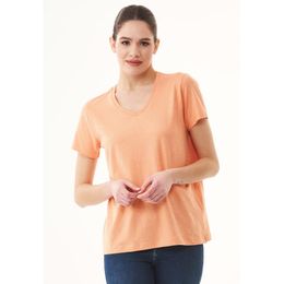 Organication T-Shirt "WCASUAL002" in Muschelkoralle | Gr.: L