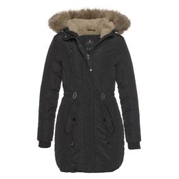 ALPENBLITZ Parka in schwarz | Gr.: 46