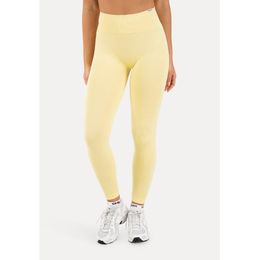 Smilodox Leggings Timea Scrunch in Gelb | Gr.: M