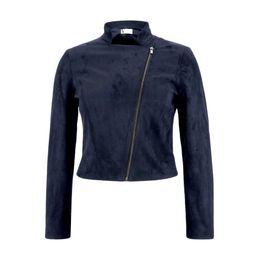 Vera Mont Bikerjacke mit Rei&szlig;verschluss in Night Sky | Gr.: 44