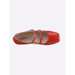 Heine Ballerina in rot | Gr.: 40