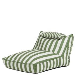 icon Sitzsack, Olivgr&uuml;n, Textil, 310 L, F&uuml;llung: EPS Mikroperlen, 84x68x108 cm, Hergestellt in Deutschland, Oeko-Tex&reg; Standard 100, Gartenm&ouml;bel, Outdoor-Sitzs&auml;cke