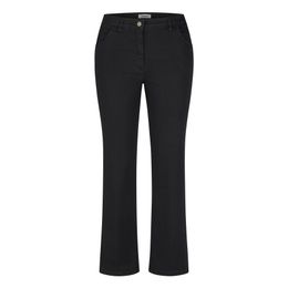 KjBRAND Damen Straight-Jeans "Jeans Betty straight leg", schwarz, Gr. 25, Denim/Jeans, Obermaterial: 71% Baumwolle, 25% Polyester, 4% Elasthan,