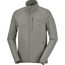 Salomon ESSENTIAL LIGHTWARM Fleecejacke Herren - Gr&ouml;&szlig;e XL - grau