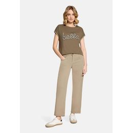 Cartoon Damen Ankle-Jeans "Damen mit Waschung", beige, Gr. 36, Obermaterial: 97% Baumwolle, 3% Elasthan, Jeans