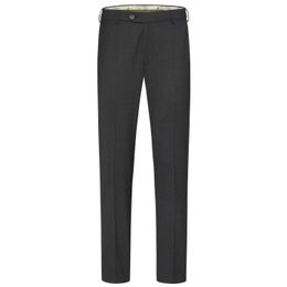 MEYER Herren Chinohose "Roma", grau, Gr. 32, uni, Obermaterial: 53% Polyester PES. 44% Wolle WO. 3% Elasthan EL., Hosen, mit Stretch-Dehnbund