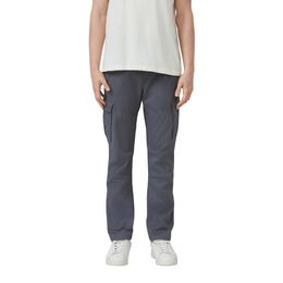 s.Oliver Herren Cargohose, grau, Gr. M, unifarben, Web, Obermaterial: 97% Baumwolle, 3% Elasthan, Hosen, mit Stretch