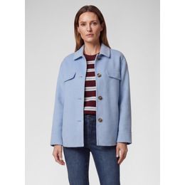 Rabe Damen Blouson "Jacke", blau, Gr. 40, unifarben, 50% Wolle, 50% Polyester, Jacken