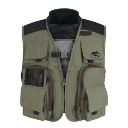 Normani Sports Vest 'Manta' male size XXXL Khaki / Black
