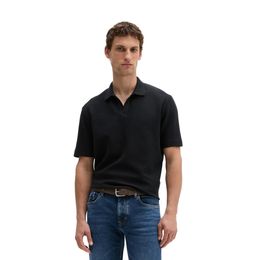 Marc O'Polo MARC O'POLO Herren Poloshirt "aus reiner Bio-Baumwolle", schwarz, Gr. S, unifarben, Obermaterial: 100% Baumwolle, Shirts