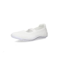 Damen Sneaker Ballerinas, Dockers by Gerli, Gr. 38, wei&szlig;, Textil, Schuhe, Schlupfschuh, Slipper, Slip-on Sneaker mit Riemchen