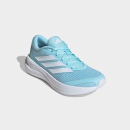 Damen Laufschuh "RUNFALCON 6", adidas Performance, Gr. 40,5, blau, Synthetik, Textil, Schuhe