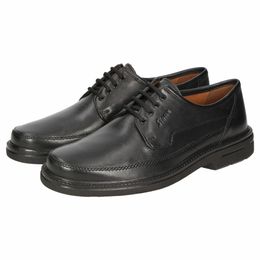 Sioux Herren Schn&uuml;rschuh "Marcel", Gr. 44,5, schwarz, Obermaterial: 100% Lammnappaleder LANA. 100% Polyurethan PU., Schuhe