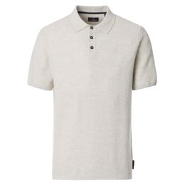 Casamoda Herren Poloshirt "Casamoda Polo-Shirt uni", beige, Gr. M, 100% Baumwolle, Shirts