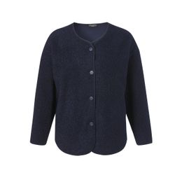 Via Appia Due Damen Fleecejacke "Via Appia Due Jacke", blau, Gr. 46, uni, Obermaterial: 100% Polyester PES., Jacken, Gro&szlig;e Gr&ouml;&szlig;en