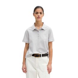 Marc O'Polo MARC O'POLO Damen Poloshirt "aus Piqu&eacute;-Jersey"airy blau, Gr. S, unifarben, Obermaterial: 96% Baumwolle, 4% Elasthan, Shirts