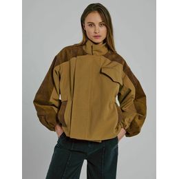 NORR Damen Outdoorjacke "NORR Jacket Canna"olive, Gr. 41, Obermaterial: 55% Baumwolle, 45% Nylon, Jacken