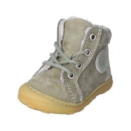 Pepino Damen Schn&uuml;rstiefelette "Pepino Stiefelette Veloursleder/Textil", Gr. 21, gr&uuml;n, Textil, Veloursleder, Schuhe