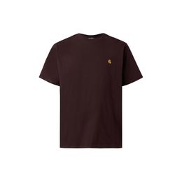 Carhartt Work In Progress Carhartt Wip T-Shirt 'Chase' Herren Gr&ouml;&szlig;e S dunkelbraun