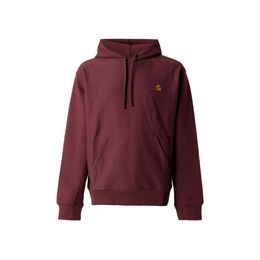 Carhartt Work In Progress Carhartt Wip Sweatshirt 'American Script' Herren Gr&ouml;&szlig;e S weinrot