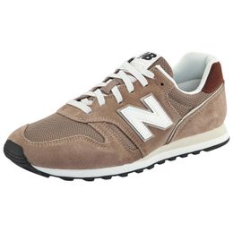 New Balance Herren Sneaker "373", Gr. 42, braun, Leder, Textil, mehrfarbig, Schuhe