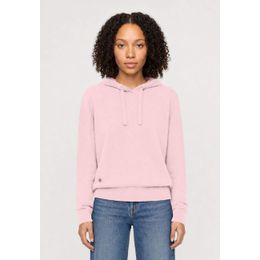 Frieda & Freddies New York Damen Strickpullover "Frieda & Freddies Strickpullover mit Kapuze", rosa, Gr. 38, FRIEDA & FREDDIES, 49% Viskose, 27% Polyester, 24% Polyamid,
