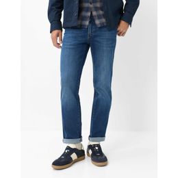Brax Herren 5-Pocket-Jeans "Style CADIZ", blau, Gr. 42, Denim/Jeans, 83% Baumwolle, 15% Polyester, 2% Elasthan, Jeans