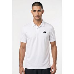 Herren Poloshirt "WE BAS POLO", wei&szlig;, Gr. M, adidas Performance, Obermaterial: 100% Polyester, Shirts