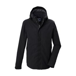 Killtec Herren Funktionsjacke "KOW 2 KG MN JCKT", schwarz, Gr. 24, Obermaterial: 100% Polyester.Futter: 100% Polyester.F&uuml;llung: 100% Polyester,