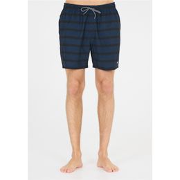 CRUZ Herren Badeshorts "Danyel", blau, Gr. XL, gestreift, Elasthan, Polyester, Badehosen, Aus atmungsaktivem Material