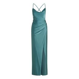 Vera Mont Damen Abendkleid "Damen figurbetont", gr&uuml;n, Gr. 42, Satin, Obermaterial: 81% Polyamid, 19% Elasthan. Besatz: 100% Polyamid. Futter: 100%