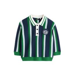 next Pullover Jungen Gr&ouml;&szlig;e 92 navy / gr&uuml;n / wei&szlig;