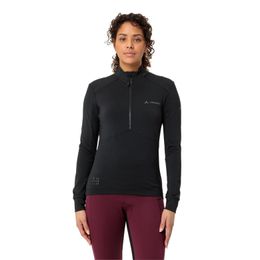 Vaude Damen Radtrikot, schwarz, Gr. 36, Obermaterial: 91% Polyester, 9% Elasthan, Trikots, Fahrradshirt