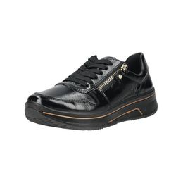 Ara Damen Sneaker "Ara Sneaker Leder", Gr. 38,5schwarz, Leder, Schuhe