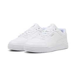 Puma Herren Sneaker "CAVEN III", Gr. 39, wei&szlig;, Synthetik, mehrfarbig, Schuhe, f&uuml;r sportliche und l&auml;ssige Looks, mit gepolstertem Fu&szlig;bett
