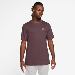 NIKE SPORTSWEAR Herren T-Shirt "M NSW CLUB TEE"tattoo, Gr. M, Jersey, Obermaterial: 100% Baumwolle, Shirts, mit Logostickerei auf der Brust, aus