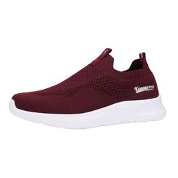 Kangaroos Damen Sneaker "K-NJ Crush", Gr. 40, rot, Textil, Schuhe, Schlupfschuh